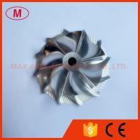 China CT26 53.11/71.00mm 6+6 Blades Turbocharger aluminum 2618/milling/billet compressor wheel  for sale