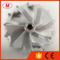 China GT55 94.00/133.84mm 7+7 blades Dodecagon Nut design high performance turbo milling/aluminum 2618/billet compressor wheel for sale
