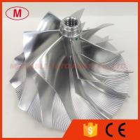 China GT55 94.00/133.84mm 7+7 blades Dodecagon Nut design high performance turbo milling/aluminum 2618/billet compressor wheel for sale