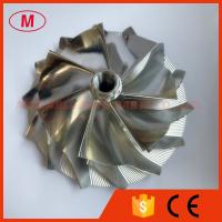 China GT55 7+7 blades 88.83/131.97mm Dodecagon Nut design, Performance Design turbo milling/aluminum 2618/billet compressor wheel for sale