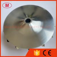 China GT55 7+7 blades 88.83/131.97mm Dodecagon Nut design, Performance Design turbo milling/aluminum 2618/billet compressor wheel for sale