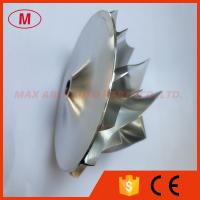 China GT55 7+7 blades 88.83/131.97mm Dodecagon Nut design, Performance Design turbo milling/aluminum 2618/billet compressor wheel for sale