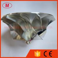 China GT55 7+7 blades 88.83/131.97mm Dodecagon Nut design, Performance Design turbo milling/aluminum 2618/billet compressor wheel for sale