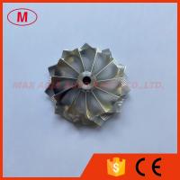China TD04H 19T 46.02/58.00mm 11+0 blades Small Nose, Slim Hub Turbocharger milling/aluminum 2618/billet compressor wheel for sale