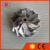 China K04 50.07/62.43mm 7+7 blades high performance aluminum 2618/milling/billet compressor wheel for sale