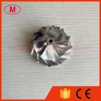 China K04 49.50/63.00mm 6+6 blades high performance turbocharger milling/aluminum 2618/billet compressor wheel for sale