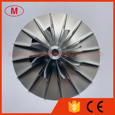 China Supercharger 8+8 blades 76.90/145.90mm turbo/milling/aluminum 2618/billet compressor wheel for Vortech-2 for sale