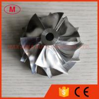 China 3LM 58.00/76.07mm 6+6 blades high performance Turbo Billet/aluminum 2618/milling compressor wheel for sale