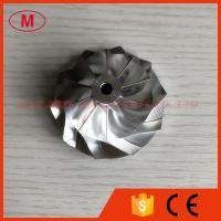China GTD2060VZ 42.84/60.01mm 10+0 blades performance Turbo Aluminum 2618/milling/billet compressor wheel for 839077-5002S for sale