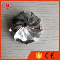 China K04 51.03/61.98mm 9+0 blades high performance turbo aluminum 2618/millining /billet compressor wheel for turbo for sale