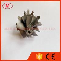 China TD03 reverse 35.1X40.1mm 5+5 blades journal bearing turbo turbine shaft wheel/turbo wheel for sale