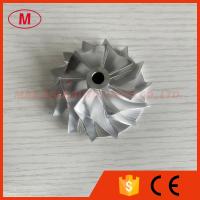 China K26 44.50/65.94mm 7+7 blades 5326-123-2016HF High Performance Turbocharger milling/aluminum 2618/billet Compressor wheel for sale