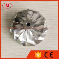 China GT3076 54.97/76.13mm 11+0 blades 467756-0004F Turbocharger Billet/milling/aluminum 2618 compressor wheel for racing for sale