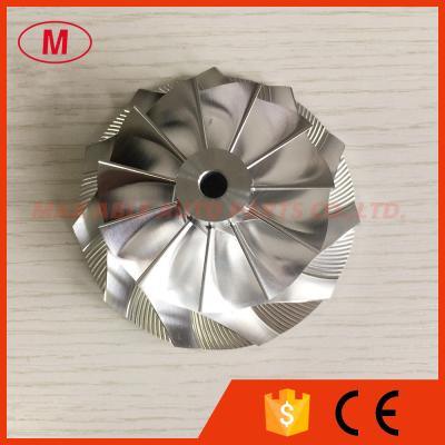 China GT3076 54.97/76.13mm 11+0 blades 467756-0004F Turbocharger Billet/milling/aluminum 2618 compressor wheel for racing for sale