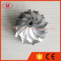 China GT15-25 11+0 blades 43.40/56.03mm 737689-0001 high Performance turbo milling/aluminum 2618/billet compressor wheel for sale