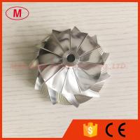 China CT26 48.30/64.89mm 11+0 blades Turbo aluminum 2618/milling/billet compressor wheel for TOYOTA for sale