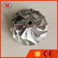 China HX50 7+7 blades 71.00/99.01mm 4035887/4036317 turbo Billet/milling/aluminum 2618 compressor wheel for 4089860/4031411 for sale