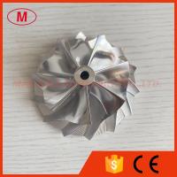 China GT15-25 Reverse 55.50/72.00mm 7+7 Blades High Performance Turbocharger Milling/aluminum 2618/billet Compressor Wheel for sale