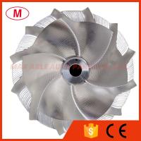 China GT15-25 44.5/60.01mm 720915-0004 6+6 blades high performance air curve point milling turbo billet/milling/aluminum 2618 compressor wheel for 725364-0004, 725364-0005, 725364-0006, 725364-0007, for sale