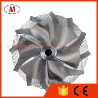 China GT15-25 49.70/67.40mm 6+6 Blades high performance turbo billet compressor wheel for sale