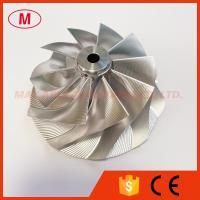 China GT3584R GEN II Reverse 10+0 Blades Point Milling 67.30/84.44mm Turbo Milling/aluminum 2618/billet Compressor Wheel for sale