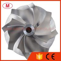 China GT15-25 701374-0001/6 41.52/56.02mm 1102-025-400 4+4 Point milling milling/aluminum 2618/billet compressor wheel for 454191-0001/454191-0003/454191-0004/454191-0005/454191-0006/454191-0007 for sale