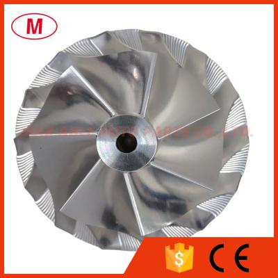 China HE400VG 7+7 blades 67.30/93.00mm turbo billet/milling/aluminum 2618 compressor wheelfor 3775687, 3775690, 3775692, 3792914, 3792916, 3795154, 5350609, 5350636, 5350637, 2882083, 4105460 ISL engine ​ for sale