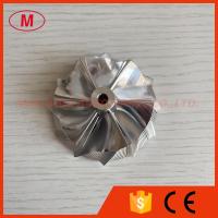 China K04 reverse 46.39/56.08mm 6+6 blades high performance aluminum 2618/millining /billet compressor wheel for turbo for sale
