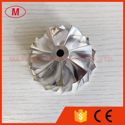 China RHF5 reverse 7+7blades 52.00/63.00mm high performance bore:6.10mm turbo milling/aluminum 2618/billet compressor wheel for sale