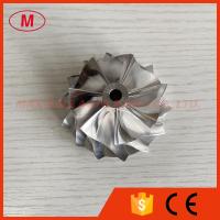 China RHF5HB 46.50/59.94mm 7+7 blades Overall height:31.80mm high performance Turbocharger Billet compressor wheel for 07L145702J/ 07L145701J /VF30/VF34/VF35/VF36/VF37/VF39/VF41/VF42/VF43/VF48/VF52 for sale