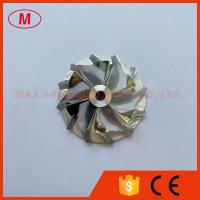 China GTA15-25 40.40/56.02mm 6+6 blades701374-00031102-022-402 turbo milling/aluminum 2618/billet compressor wheel  for sale
