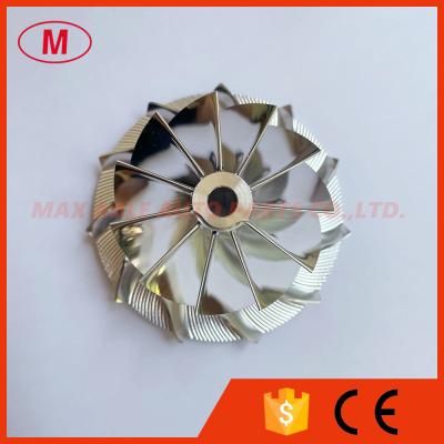 China K27 54.58/76.79mm 11+0 BLADES Turbo aluminum 2618/milling/Billet compressor wheel for sale