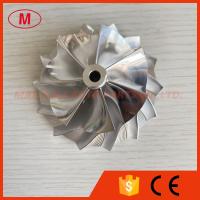 China B03G reverse 7+7 blades 57.00/76.00mm high performance turbo milling/aluminum 2618/billet compressor wheel for sale