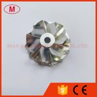 China TD04 39.10/46.00mm 6+6 blades turbocharger milling/aluminum 2618/billet compressor wheel for sale