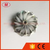China TD04HL 20T reverse 49189-x 11+0 blades 47.04/58.00mm Turbocharger milling/aluminum 2618/billet compressor wheel for sale