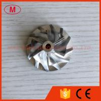 China GT15-25 451584-0010 36.08/52.19mm 6+6 blades turbo milling/aluminum 2618/billet compressor wheel for 727265/727264 for sale