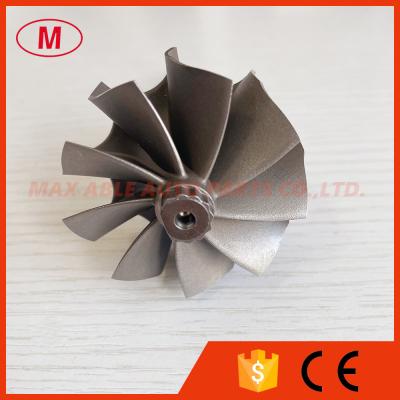 China GTB25 51/53mm 9 blades journal bearing turbo wheel/turbine shaft&wheel for sale