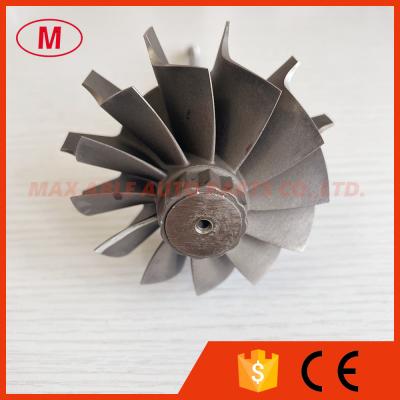 China HX40 64X76mm 12 blades turbo wheel/ turbine shaft&wheel journal bearing for sale