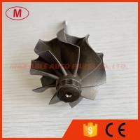 China GT25 47/51.3mm 9 Blades for Journal Bearing Turbo Wheel/turbine Shaft&wheel for sale