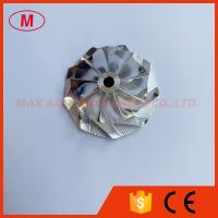 China GT15-25 38.50/52.19mm 702492-0001/4  9+0Blades Turbo Aluminum 2618/billet  Compressor Wheel for 454135-0003 for sale