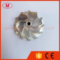 China GT15-25 720915-0004 44.50/60.01mm 6+6 Blades Point Milling Air Curve High Performance Turbocharger Billet Compressor Wheel for sale