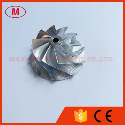 China RHF3 Forward 37.00/46.00mm 10+0blades Performance Turbo Milling/aluminum 2618/billet Compressor Wheel for sale