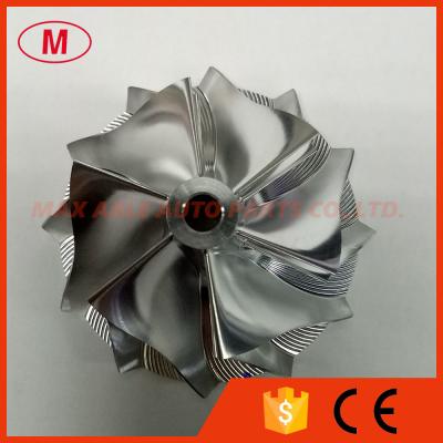 China HT12B 6+6 blades 47.10/60.13mm high performance turbo billet/milling/aluminum 2618 compressor wheel for sale