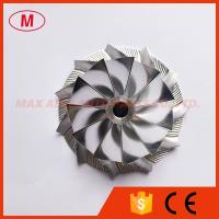China CT26 20T 45.82/64.89mm 11+0 blades high performance Turbo milling/aluminum 2618/billet compressor wheel for sale