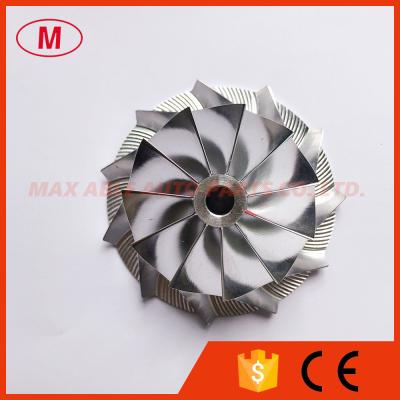 China CT26 20T 45.82/64.89mm 11+0 blades high performance Turbo milling/aluminum 2618/billet compressor wheel for sale