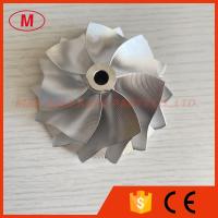 China G30-770 57.52/71.40mm 7+7blades Reverse Point Milling Inverse Curve Performance milling/aluminum 2618/billet compressor wheel for 880693-5002S / 880697-5008S / 880697-5009S/ 880697-5010S/ 880697-5011S for sale