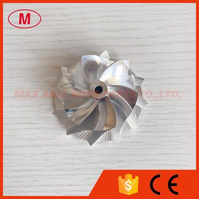 China TD03 reverse 39.55/51.00mm 6+6 blades LEP style ,high performance Turbo milling/aluminum 2618/billet compressor wheel for sale