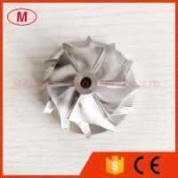 China CT10 36.02/50.96mm 17291-0L020 6+6 blades turbo milling/aluminum 2618/billet compressor wheel for 17201-0L020/30080 for sale