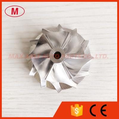 China CT10 36.02/50.96mm 17291-0L020 6+6 blades turbo milling/aluminum 2618/billet compressor wheel for 17201-0L020/30080 for sale
