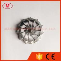 China TA31 46.50/60.25mm 409096-0013 11+0 blades high performance turbo billet/milling/aluminum 2618 compressor wheel for sale